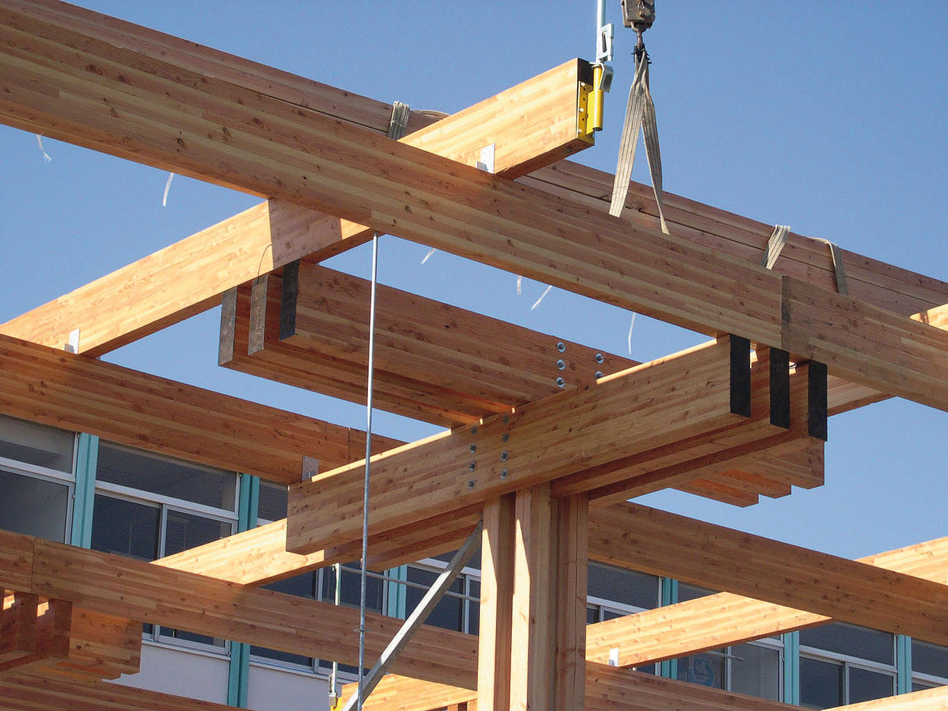 Système Poteau-poutre - Biblio-Bois