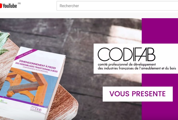 Vidéo CODIFAB - Dimensionnement à froid des assemblages traditionnels ...